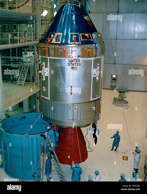 Command Module Service Module Csm Apollo 11 Lunar Module Adapter Hi Res