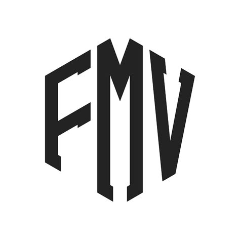 Premium Vector Fmv Logo Design Initial Letter Fmv Monogram Logo Using