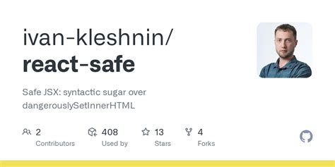 Github Ivan Kleshnin React Safe Safe Jsx Syntactic Sugar Over