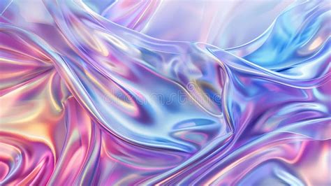 Colorful And Fluid Abstract Design With Smooth Curves And Vibrant