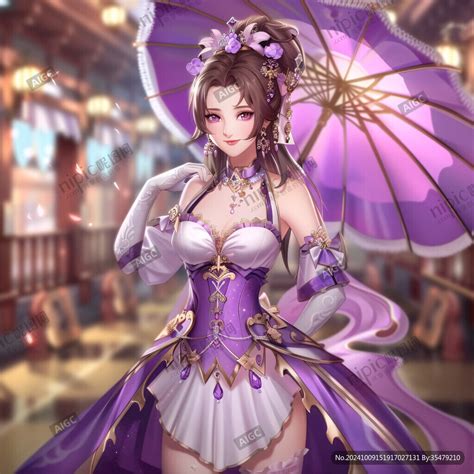 Ai创作图日韩厚涂插画 貂蝉再世 芙蓉花神貂蝉 人物原画 貂蝉插画 日韩厚涂 小乔 棋牌原画 人中貂蝉 角色原画 Cg插画 四大貂蝉 立绘场景 宣传图人物 角色立绘 昵图网