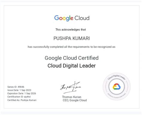 Pushpa Kumari On Linkedin Im Happy To Share That Ive Obtained A New