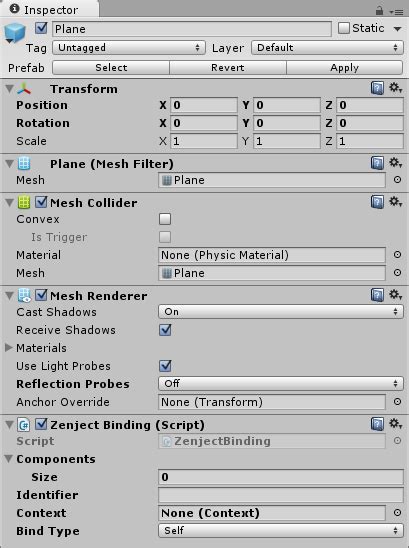 Unity Game Engine How To Register A Gameobject With Zenjects Ioc Container Stack Overflow