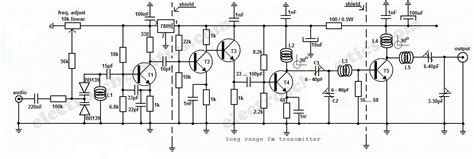 Long Range Rf Transmitter Circuit Diagram