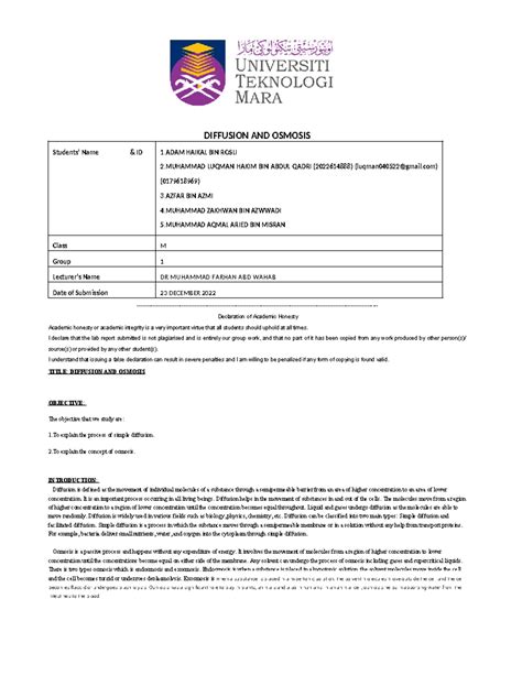 Lab Report Experiment 2 Bio150 BIO HISTOLOGY OF CELLS AND TISSUES LABORATORY REPORT Experiment