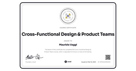 Uxcel Course Certificate Of Completion Uxcel