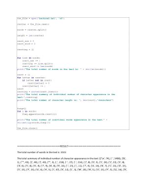 Fillable Online Python Program To Count Words In Text File Fax Email Print PdfFiller