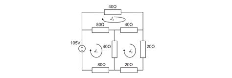 Solved Using The Mesh Method Write The System Of Equations
