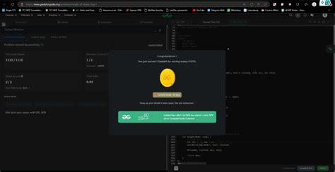 Geeksforgeeks Codingchallenge Dsa Problemsolving Learning Growth