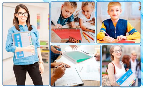 Friusate A4 Filer Dividers 3 Pack Folder Dividers 12 Part Plastic Binder Dividers With Pre