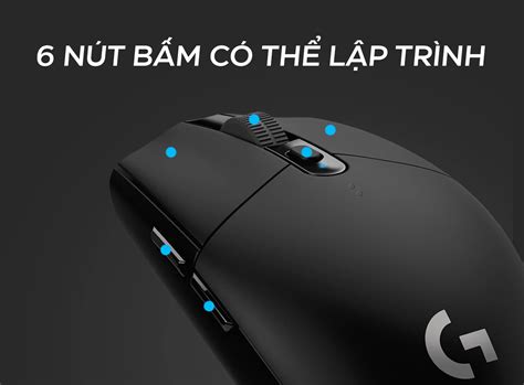 Chuột Không Dây Logitech G304 Lightspeed Trắng Usb Chính Hãng Nhanh