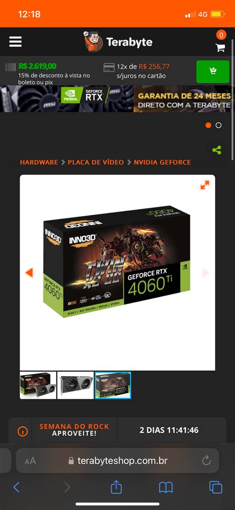 É seguro comprar placa de vídeo na terabyte Recomendações de lojas e serviços Clube do Hardware