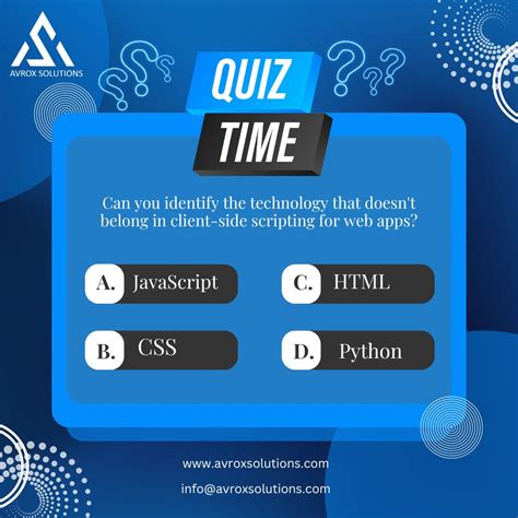 avrox solutions on linkedin webdevquiz avroxsolutions webdevelopment