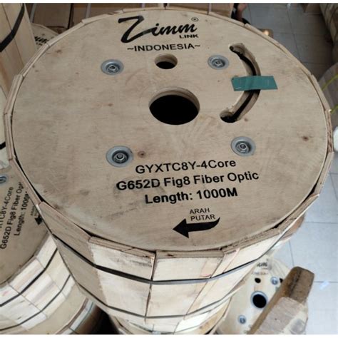 Jual Kabel Fiber Optic 4 Core Fig 8 Panjang 1000m Shopee Indonesia