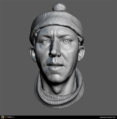 Юрий Никулин 3d Wip Work In Progress Arttalk Компьютерная графика Арт Галереи Форум