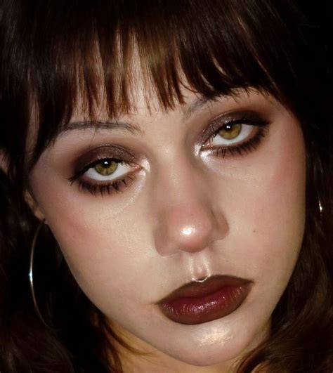 Pin By 𝖒𝖆𝖇𝖎 On Beauty Edgy Makeup Swag Makeup Funky Makeup