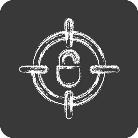 Icon Fraud Detection Suitable For Education Symbol Chalk Style Simple Design Editable Vector