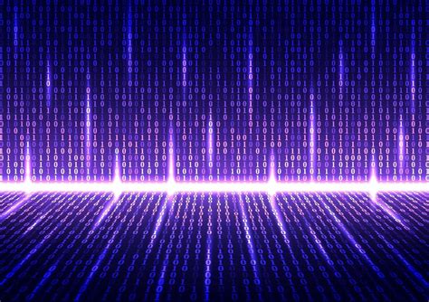 Digital Binary Data Technology Background Data Software Programming