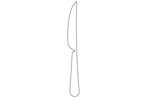 Knife Outline Vector Art Icons And Graphics For Free Download