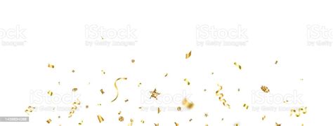 반짝이는 별 프레임이 있는 황금 색종이 크리스마스 휴일 배너입니다 기념일 축하 배경입니다 떨어지는 빛나는 금색 색종이 럭셔리