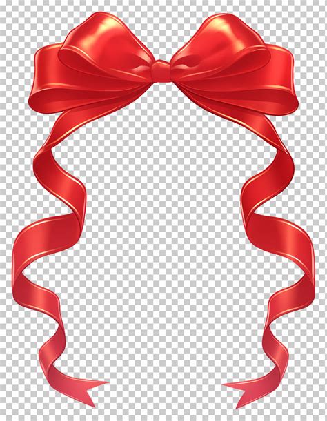Red Ribbon Frame Elegant Red Ribbon Bow Decoration Png Clipart Accessory Bow Celebration