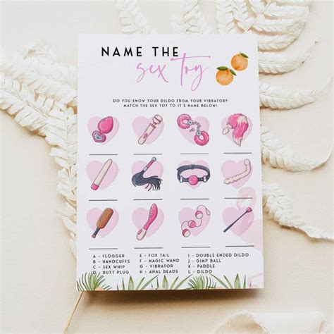 Name The Sex Toy Ohhappyprintables