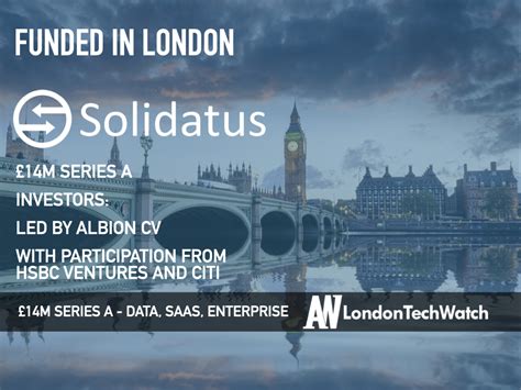 Solidatus Raises £14m For Its Data Management And Data Lineage Platform London Techwatch