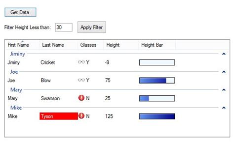 Objectlistview Filtering Column By Range Of Numbers Stack Overflow