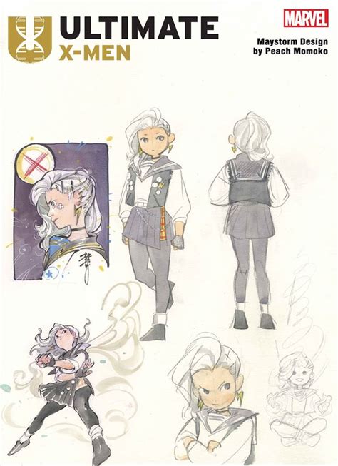 Marvel Comics Shares First Look At Peach Momokos Ultimate X Men