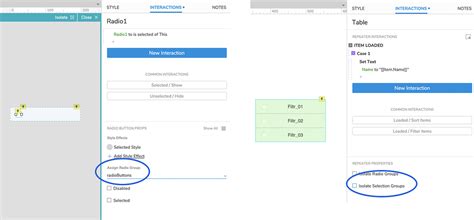 Radio Buttons Inside Repeaters Row Axure RP 9 Axure Forums