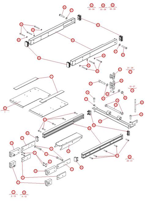 Legacy Seating System Parts