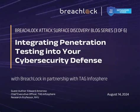 Integrating Penetration Testing Into Your Cybersecurity Defense Breachlock