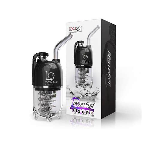 Lookah Dragon Egg Black Mini Electric Dab Rig