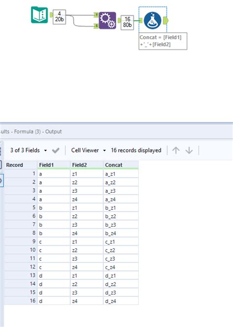 solved concatenation alteryx community