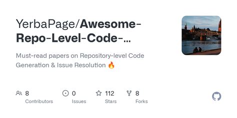 Github Yerbapageawesome Repo Level Code Generation Must Read Papers