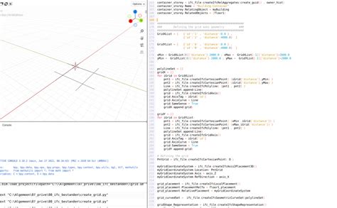 Ifcopenshell Blenderbim Creating An Ifcgrid Ifcbuildingstorey Ifcslab Ifcwall And Youtube