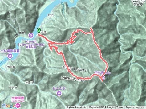 南坑山百志興保山永安山O型 健行筆記