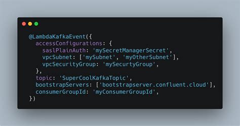 articles the kafka serverless journey annotations on lambda