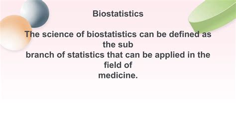 Biostatistics Research Type Of Statics And Examples Ppt