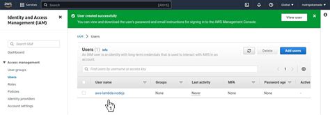 Как создать бессерверный api с помощью aws lambda и node js с