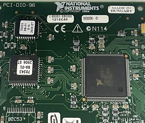 National Instruments PCI DIO PCI Interface Novus Ferro Pte Ltd