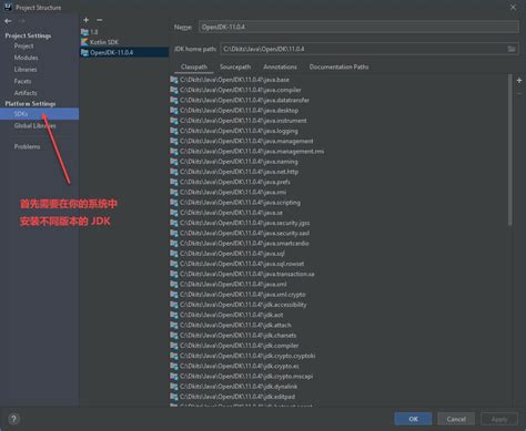 intellij 更改项目使用的 jdk 版本 航行学园