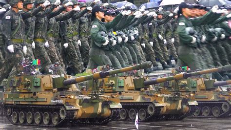국군의날 시가행진 2023 대전차 기갑부대 한국 최강의 포병 화력 지대공 유도무기 천마 지대지 미사일 현무 무인 정찰기 자폭 드론 등 서울트래블워커 Youtube