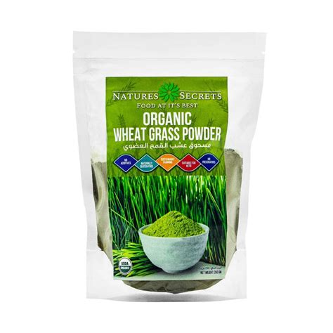 Natures Secret Organic Wheat Grass Powder 250g Keto Gluten Free