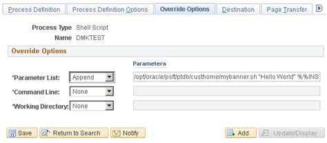 the peoplesoft dba blog running unix shell scripts from the peoplesoft process scheduler