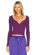 Lovers And Friends Darren Sweater In Plum Revolve