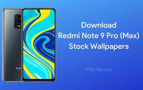 Download Redmi Note 9 Pro Max Stock Wallpapers FHD