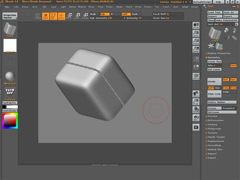 Problem In Mirrored Objects ZBrushCentral