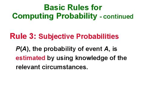 4 2 Key Concept Basic Concepts Of Probability