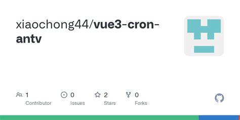 Github Xiaochong44 Vue3 Cron Antv